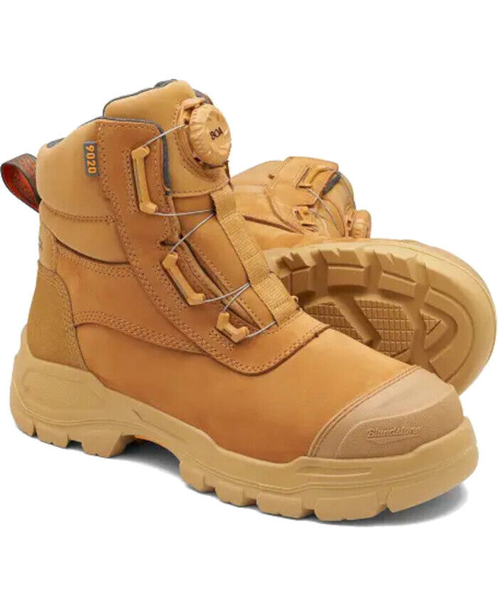 RotoFlex Wheat water-resistant premium nubuck 150mm Boa® Lacing safety ...