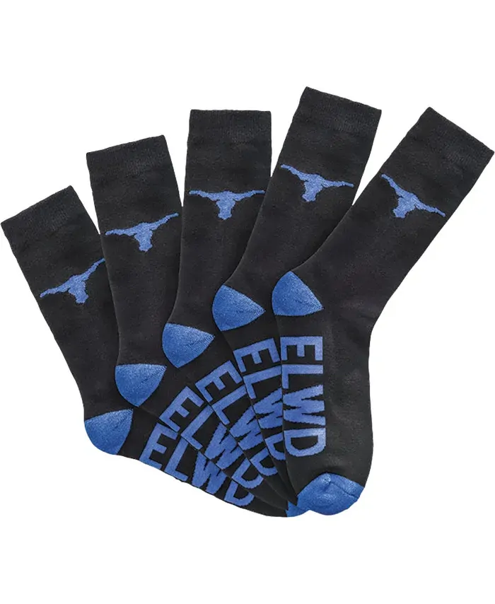 WORKWEAR CREW SOCK 5 PK - Elwood Work Division