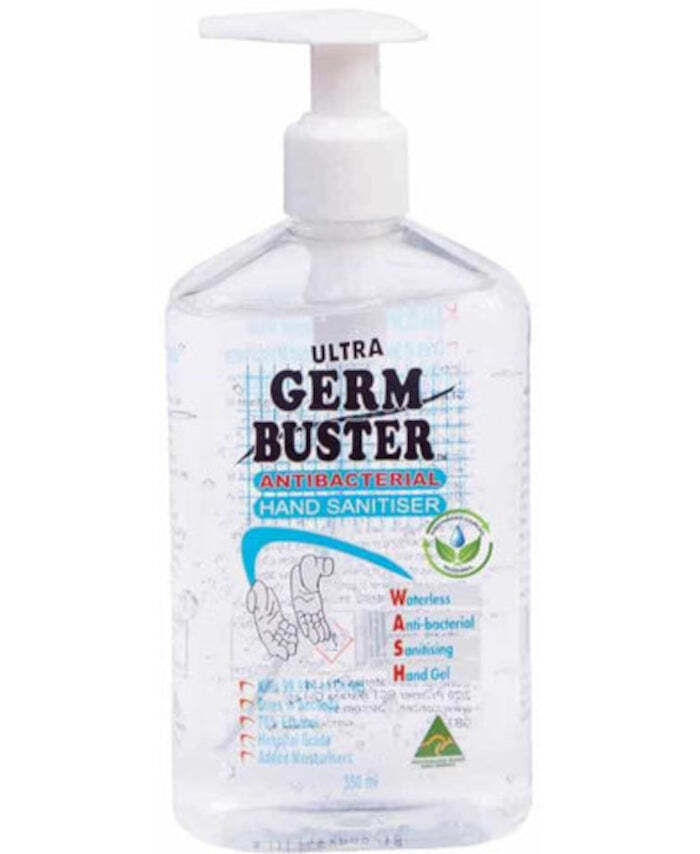 Germ Buster Anti-Bacterial Hand Gel 500ml Pump - Jackson Agencies